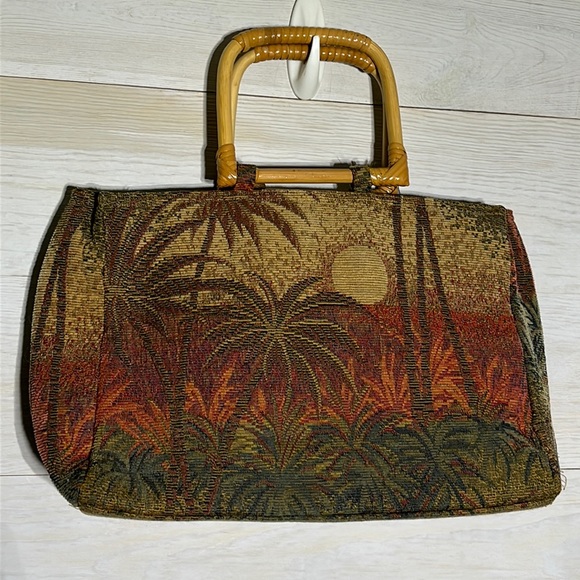 Kulanui | Bags | Hawaiian Tapestry Purse | Poshmark